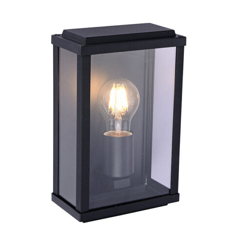 Outdoor Wall Light IP44 | Black – Duilleog Interiors